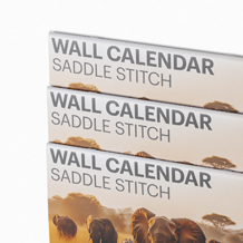 Wall Calendar Printing: Choose Saddle Stitch or Wire-O