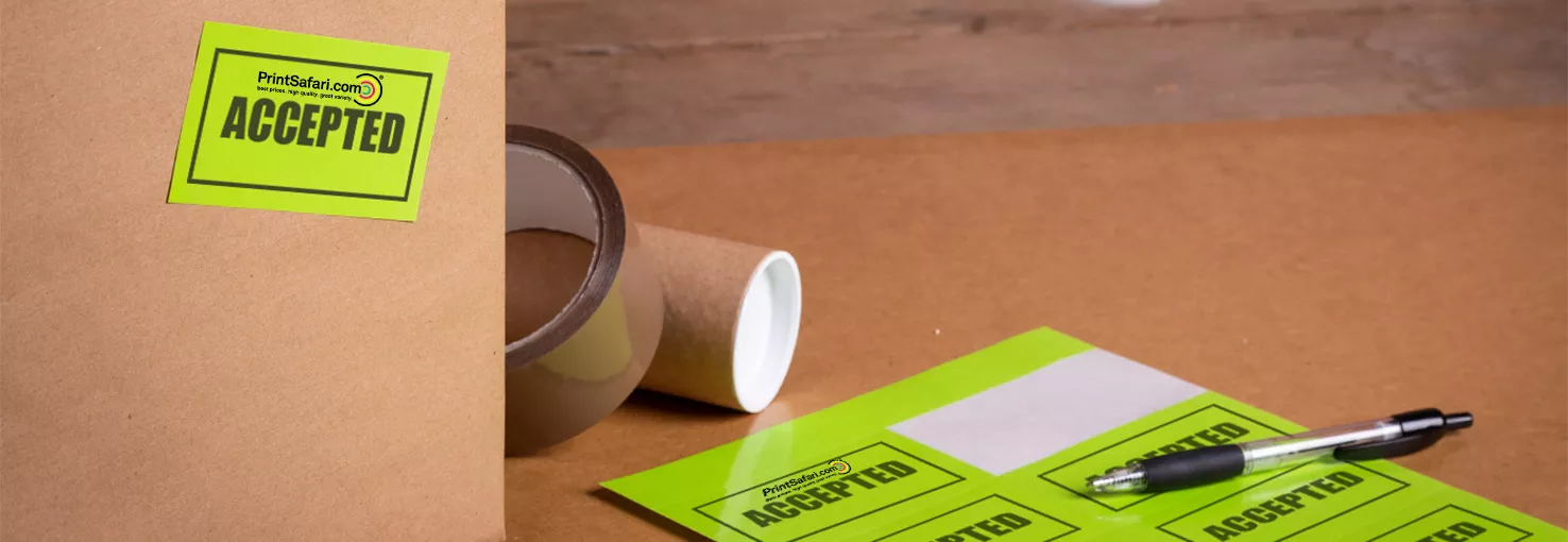 Custom Neon Label Printing | Printsafari.com