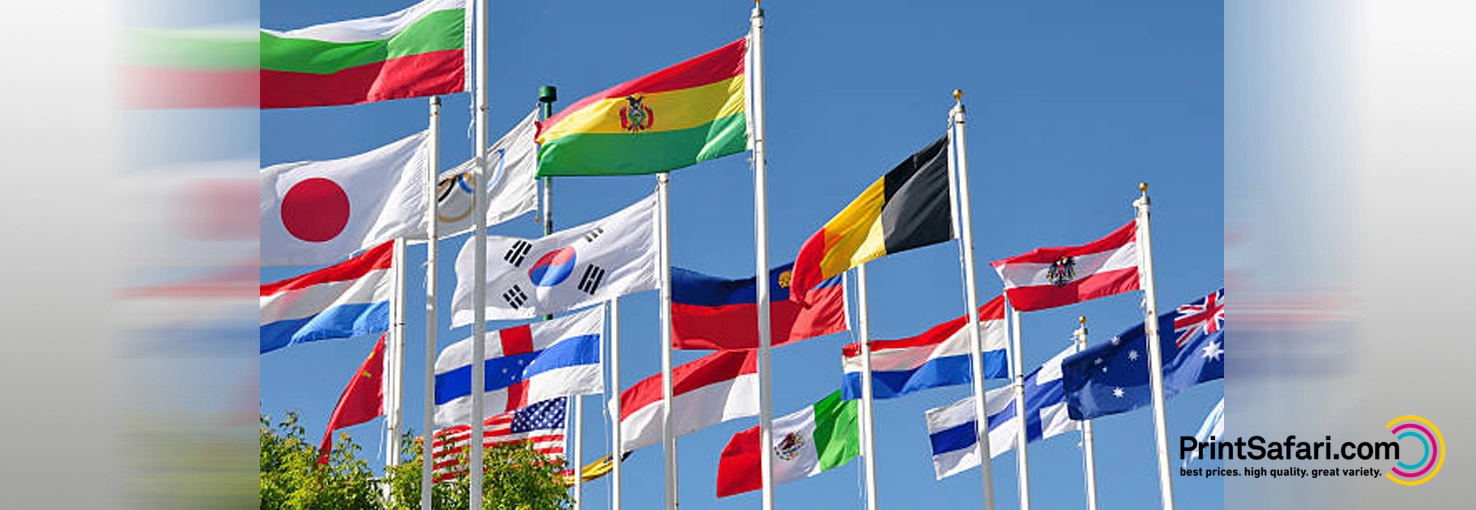 Custom Flag Printing | Printsafari.com