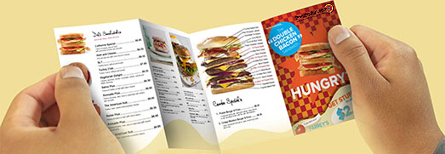 Print Restaurant Menus With Our Menu Printing Service | Printsafari