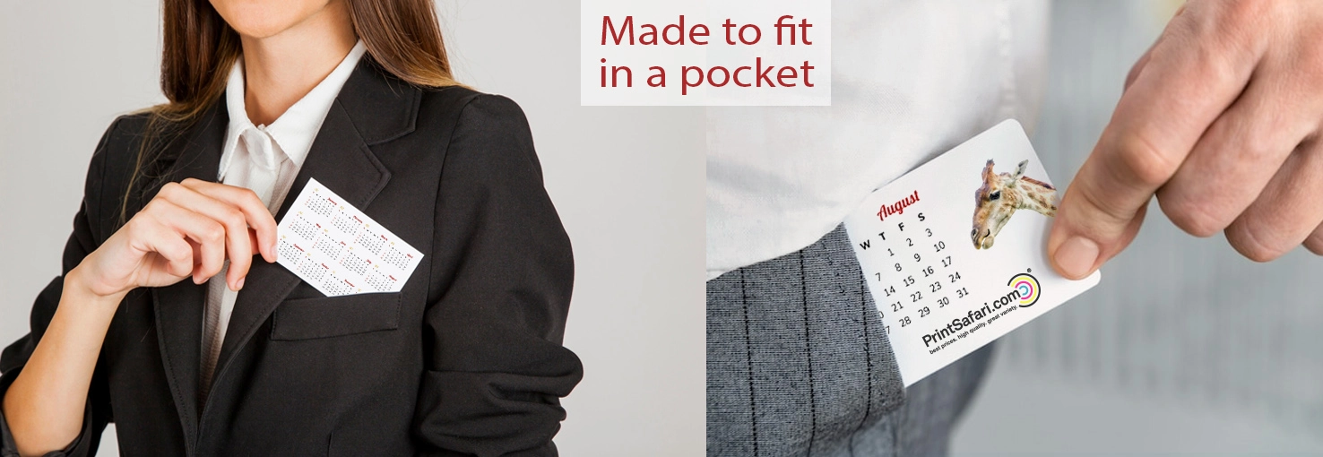 Custom Pocket Calendars | PrintSafari.com
