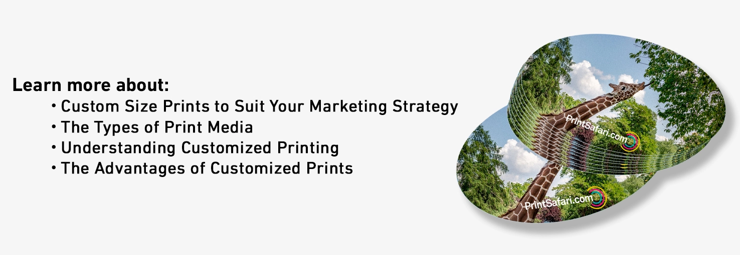 Special Shape Custom Printing | Printsafari.com