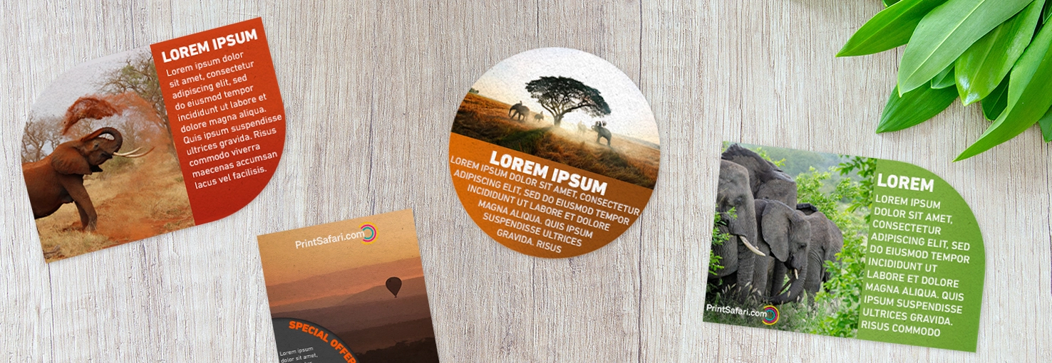 Special Shape Custom Printing | Printsafari.com